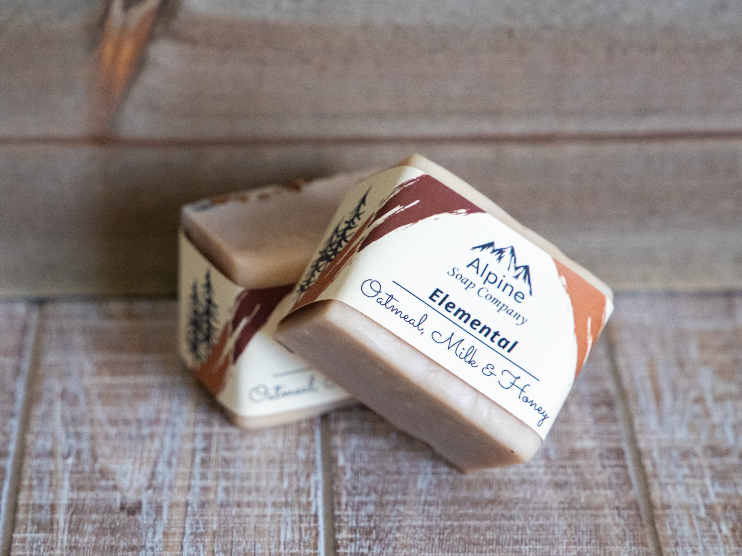 Oatmeal, Milk, & Honey Elemental Soap | Alpine Soap Company